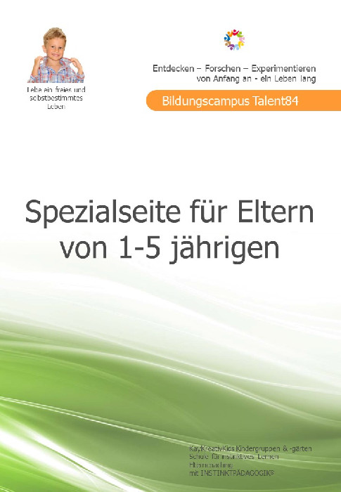 Bildungscampus Talent84 Elterncoach